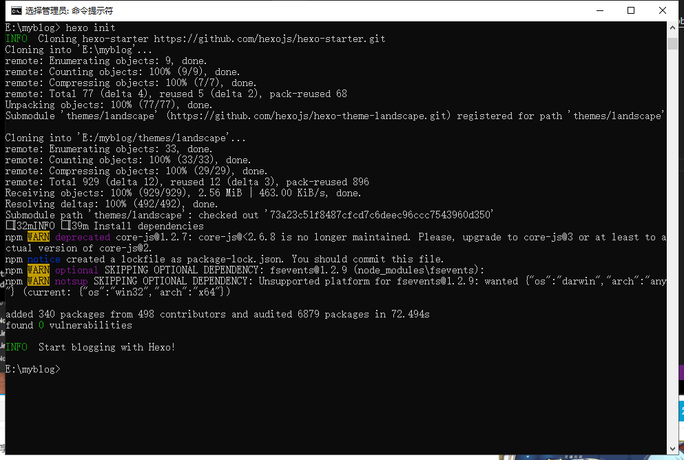 Hexo Github搭建属于自己的个人博客（windows系统） Hexo